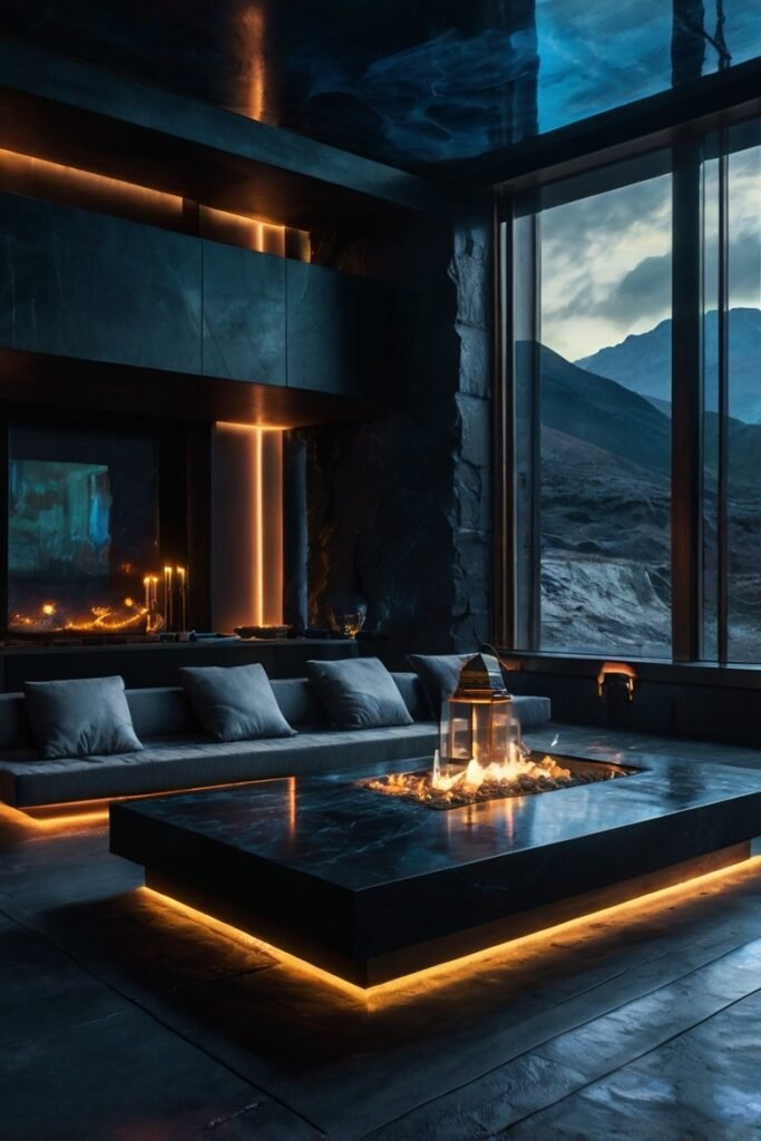 Top 7 Bold and Mysterious Living Room Designs - Dream Decor Hub