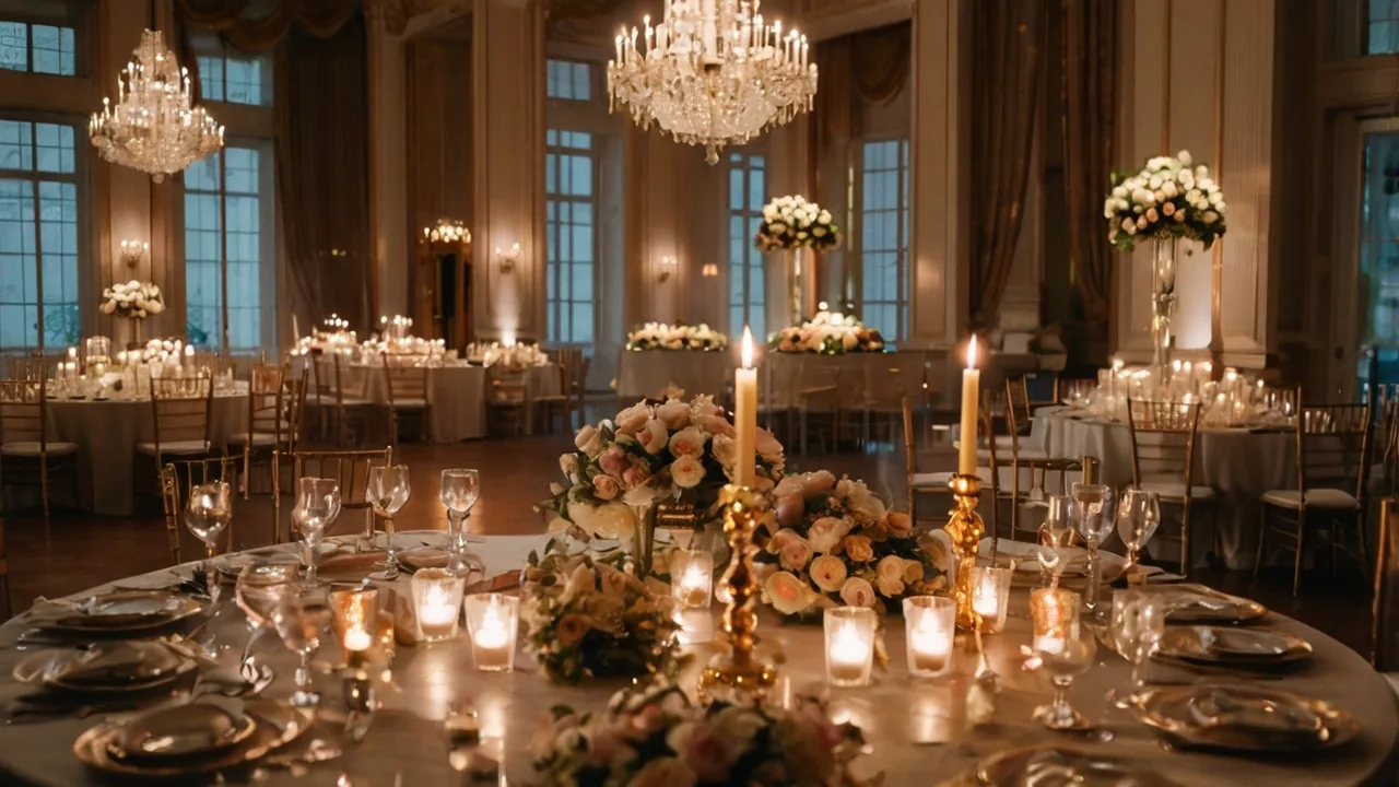 Top 10 Stunning Wedding Reception Decor Ideas - Dream Decor Hub