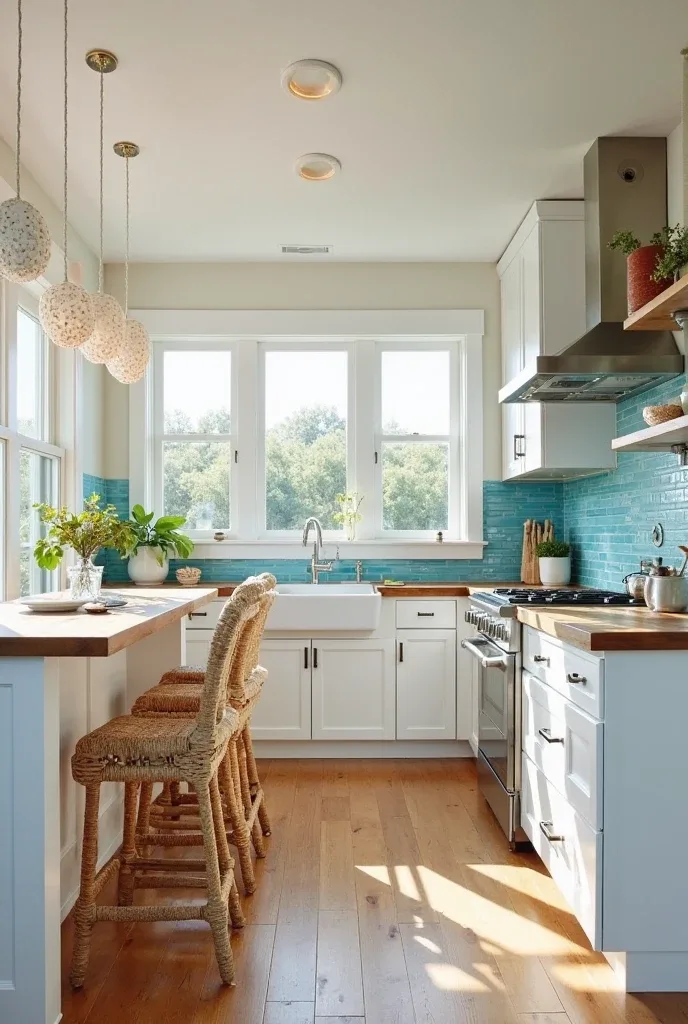 Top 15 Coastal Kitchen Ideas That Bring Beachy Vibes Indoors - Dream ...