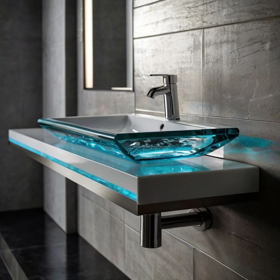 Top 15 Modern Glass Sink Designs That Redefine Luxury Bathrooms - Dream ...